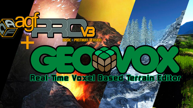 Axis Game Factory's GeoVox + AGFPRO + Premium DLC - PC - Compre na Nuuvem
